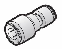 FloPlast Flo-Fit 22mm x 15mm PE-X Barrier Pipe Reducing Coupling - pvcbuildingproducts.co.uk