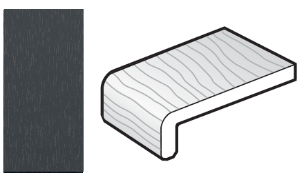 175mm Anthracite Grey Capping Fascia Board - 5m length ...