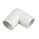 21.5mm FloPlast White Overflow Pipe 90° Bend - pvcbuildingproducts.co.uk