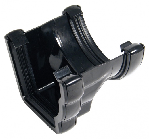 Half Round Gutter Adaptor to Ogee Right Hand - pvcbuildingproducts.co.uk