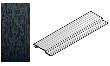 FloPlast 100mm Black Ash V Joint Cladding - 5m length ...