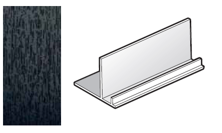 FloPlast Black Ash Cladding Starter Trim - 5m length ...