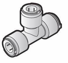 FloPlast Flo-Fit 10mm PE-X Barrier Pipe Equal Tee - pvcbuildingproducts ...