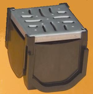 FloPlast Galvanized Driveway Channel Drainage Corner ...