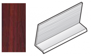 FloPlast Rosewood Cladding Drip Trim - 5m length - pvcbuildingproducts ...