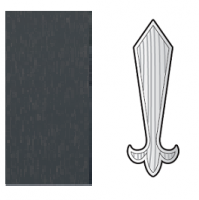 Rosewood Finial / Barge Board Apex Joint Cover - pvcbuildingproducts.co.uk